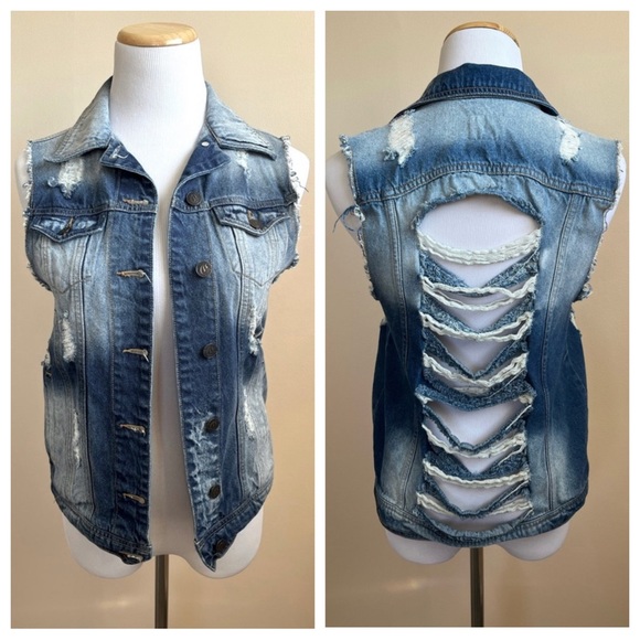 Cello | Jackets & Coats | Cello Denim Vest | Poshmark